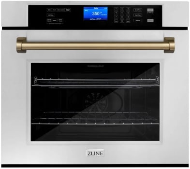 ZLINE AWSZ30CB 30 Inch Single Electric Wall Oven with 5.0 cu. ft. True ...