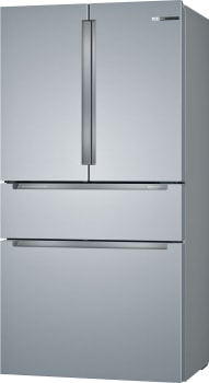 Bosch B36CL80ENS 36 Inch Counter Depth French Door Smart Refrigerator ...
