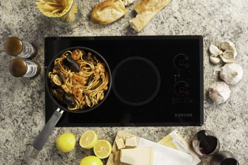 Kenyon B41576L 21 Inch Electric Cooktop with 2 Elements, Ceramic Glass ...