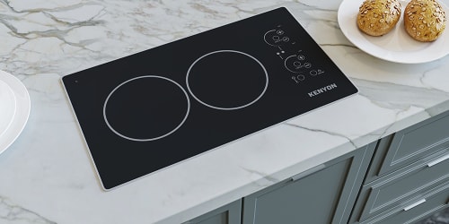 Kenyon B41779 12 Inch Electric Cooktop with 2 Elements, Ceramic Glass ...