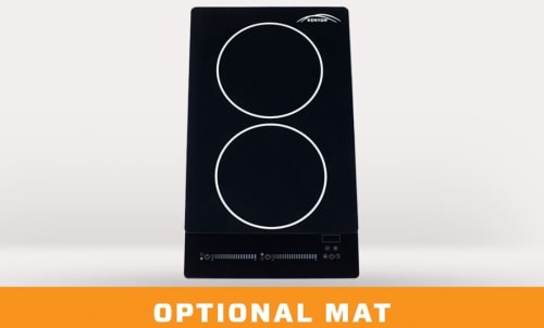 Kenyon B80301 12 Inch Bridge Induction Cooktop with 2 Element Burners ...