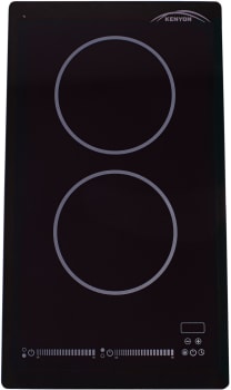 Kenyon B80321 12 Inch Induction Cooktop with 2 Elements, Ceramic Glass ...