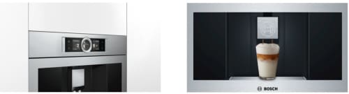 Bosch BCM8450UC 24 Inch Smart Built-in Coffee Machine with Home Connect ...