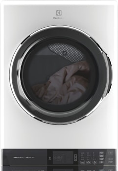 Electrolux ELTG7600AW 27 Inch Gas Stacked Laundry Tower with 4.5 cu. ft ...