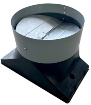 Elica BH01UB 6 Inch Round Transition Kit