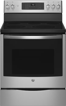 GE Profile PB900YVFS 30 Inch Freestanding Electric Range with 6.2 Cu ...