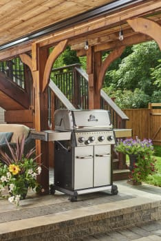 Broil King BK875924 BARON 440 PRO Infrared Freestanding Gas Grill with ...