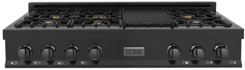 ZLINE RTBBR48 48 Inch Gas Rangetop with 7 Italian Sealed Burners ...