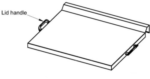 Blaze BLZGRIDDLE002 Griddle Lid Handle