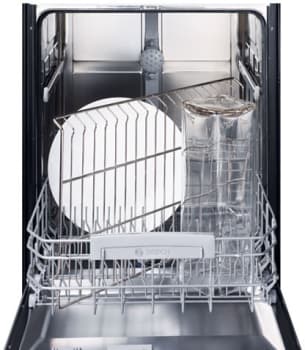 Bosch SHE45M06UC Full Console Dishwasher with 4 Wash Cycles, Platinum ...
