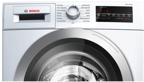 Bosch WAT28401UC 24 Inch Compact Front Load Washer with 2.2 cu. ft ...