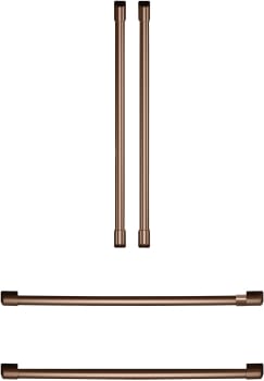 Cafe CXQB4H4PNCU Café Refrigeration Handle Kit: Brushed Copper