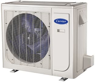 Carrier MAQB09B1 9,000 BTU Single Zone Mini Split with 10,000 BTU Heat ...