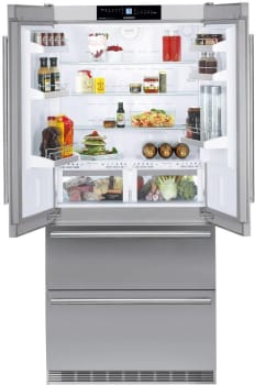 Liebherr CBS2062 36 Inch Counter Depth 4-Door French Door Refrigerator ...