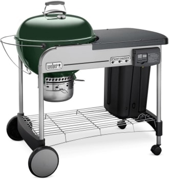 Weber 15507001 22 Inch Performer® Deluxe Charcoal Grill with 363 sq. in ...