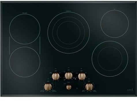 Cafe CEP70302MS1 30 Inch Smoothtop Electric Cooktop with 5 Radiant ...