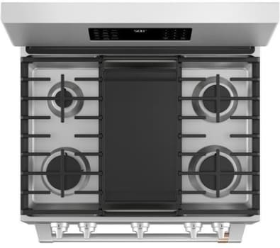 Cafe CGB500P2MS1 30 Inch Freestanding Gas Smart Range with 5 Sealed ...