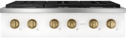 Cafe CGU366P4TW2HRDWR4 Commercial-Style Gas Rangetop with 6 Burners in ...