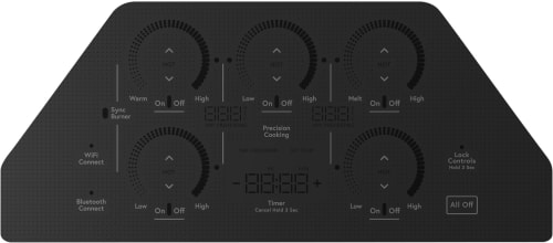 Cafe CHP90361TBB 36 Inch Induction Smart Cooktop with 5 Elements ...