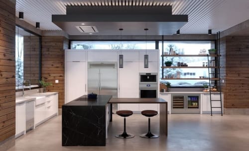 Wolf CI36560CB 36 Inch Induction Cooktop with 5 Elements, Black Ceramic ...