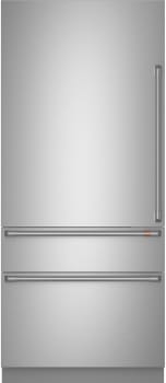 Cafe CIC36LP2VS1 36 Inch Built-In Smart Bottom Freezer Refrigerator ...