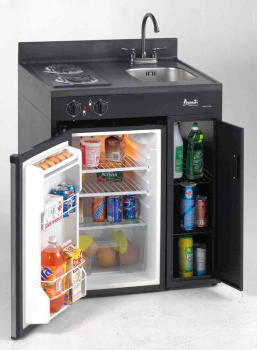 Avanti CK30B1 30 Inch Compact Kitchen with 2 Electric Heating Elements ...