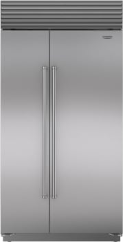 Sub-Zero CL4250SIDSP 42 Inch Built-In Side-by-Side Smart Refrigerator ...