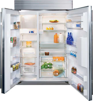 Sub-Zero CL4850SDSP 48 Inch Built-In Side-by-Side Smart Refrigerator ...