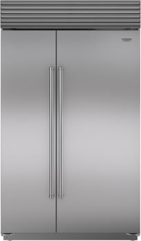 Sub-Zero CL4850SIDSP 48 Inch Built-In Side-by-Side Smart Refrigerator ...