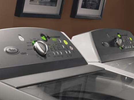 Whirlpool WED6400SW 29 Inch Electric Dryer with 7.0 cu. ft. Capacity, 7 ...