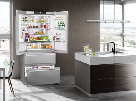 Liebherr CS2092 36 Inch Built-In French Door Refrigerator with 19.5 cu ...