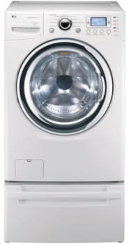 LG WM3988HWA 27 Inch Steam Washer/Dryer Combo with 4.2 cu. ft. Capacity ...