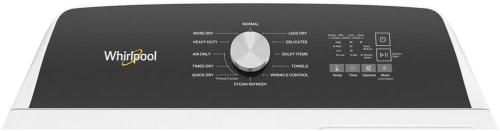 Whirlpool WED5050LW 29 Inch Top Load Electric Dryer with 7.0 cu. ft ...