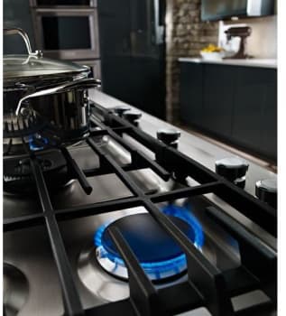 KitchenAid KCGS950ESS 30 Inch Gas Cooktop with 5 Sealed Burners ...