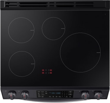 Samsung NE63B8611SG 30 Inch Slide-In Induction Smart Range with 4 ...