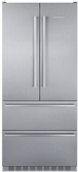 Liebherr CS2082 36 Inch Counter Depth 4-Door French Door Refrigerator ...