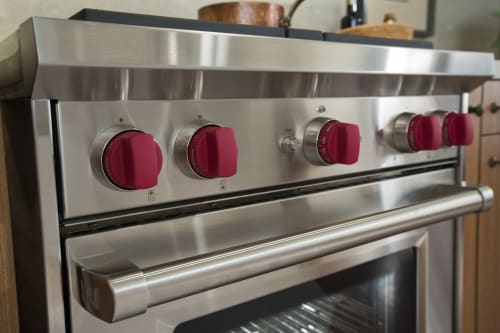 Wolf GR304 30 Inch Pro-Style Freestanding Gas Range with 4 Dual-Stacked ...