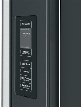 Cafe CWE23SP3MD1 36 Inch Counter Depth French Door Smart Refrigerator ...