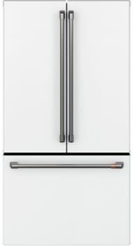Cafe CWE23SP4MW2 36 Inch Counter Depth French Door Smart Refrigerator ...