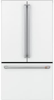 Cafe CWE23SP4MW2 36 Inch Counter Depth French Door Smart Refrigerator ...