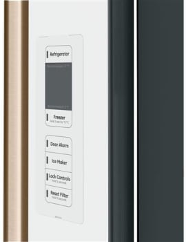 Cafe CWE23SP4MW2 36 Inch Counter Depth French Door Smart Refrigerator ...