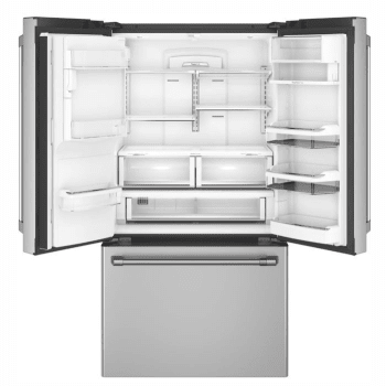 Cafe CYE22TP2MS1 36 Inch Counter Depth French Door Smart Refrigerator ...