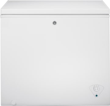 GE FCM7STWW 32 Inch Chest Freezer with 7.0 Cu. Ft. Capacity, Sliding ...