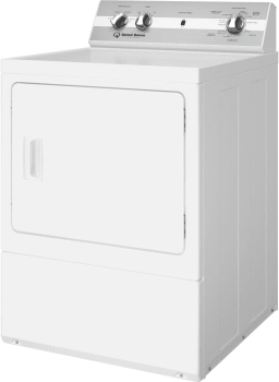 Speed Queen DC5000WE 27 Inch Electric Dryer with 7.0 cu. ft. Capacity ...