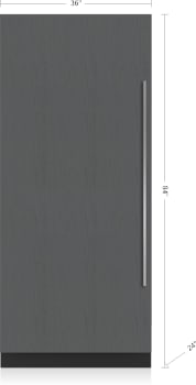 Sub-Zero DEC3650FIL 36 Inch Smart Freezer Column with 19.4 cu. ft ...