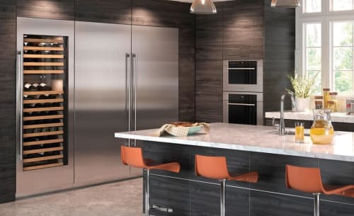 Sub-Zero DEC3650RIDR 36 Inch Smart Refrigerator Column with Internal Water Dispenser, 21.7 cu ...