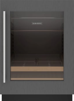 Sub-Zero DEU2450BAR 24 Inch Panel Ready Built-In Undercounter Single ...