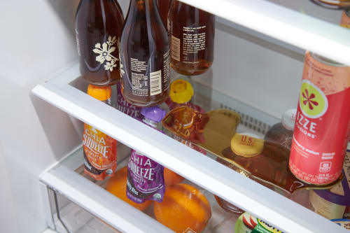 Sub-Zero DEU2450RADAL 24 Inch Built-In Undercounter Smart Refrigerator with 5.0 cu. ft. Capacity ...