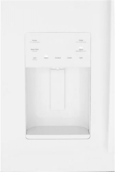 GE GFE26JGMWW 36 Inch French Door Refrigerator with 25.6 Cu. Ft ...