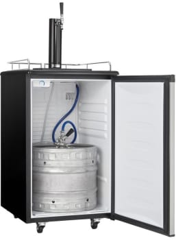 Danby DKC054A1BSLDB 21 Inch Freestanding Kegerator with Drip Tray ...